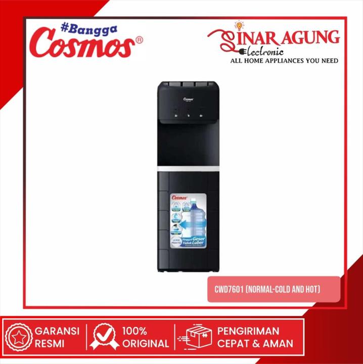 COSMOS CWD7601 / CWD-7601 DISPENSER GALON BAWAH 3 KERAN - 100% ORI ...