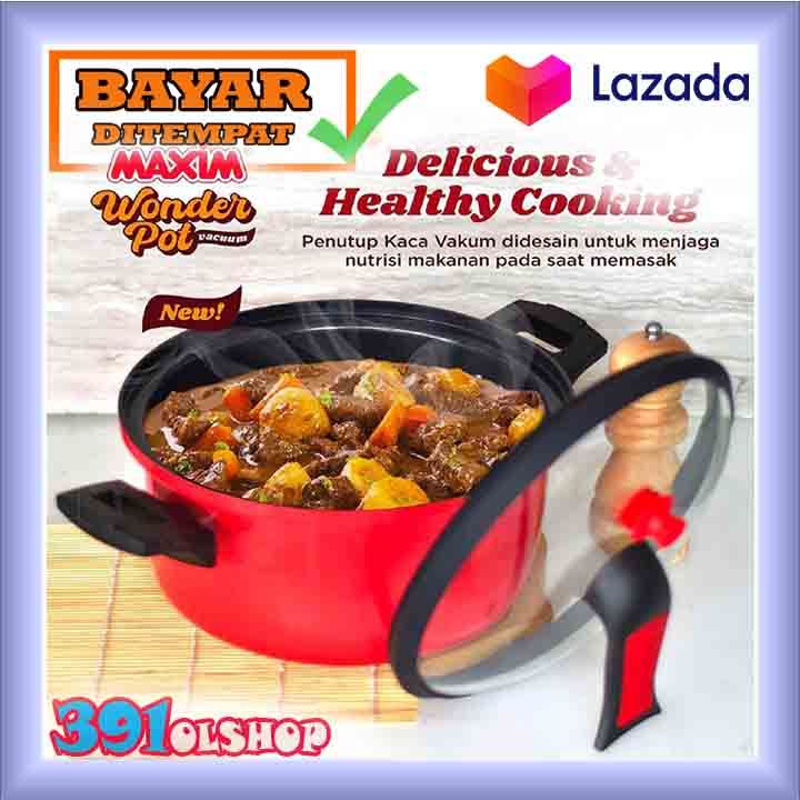 Maxim Wonderpot Vakum 22cm 4 Liter Maxim Panci Serbaguna Maxim Wonder ...