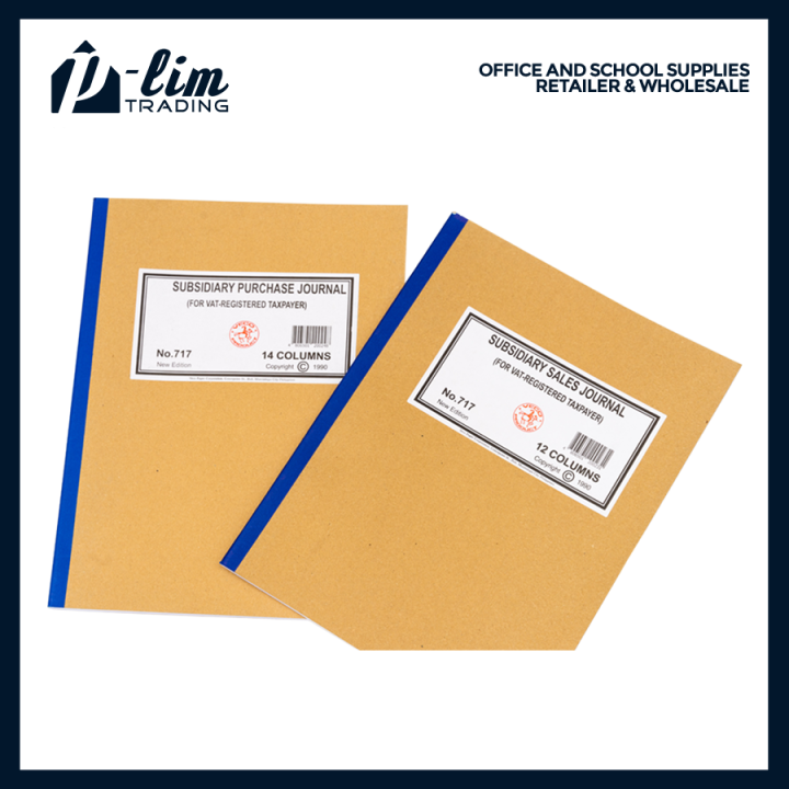 (717) ACCOUNTING BOOK SUBSIDIARY SALES & PURCHASE JOURNAL (FOR VAT ...