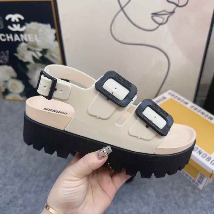 Monobo Sandal Super Jello Plus Platform MNB02 - 5cm | Lazada Indonesia