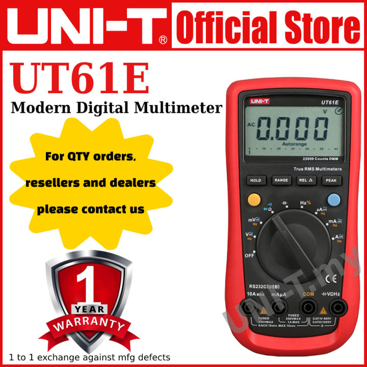 UNI-T UT61B/UT61C/UT61A/UT61E Modern Digital Multimeter | Lazada