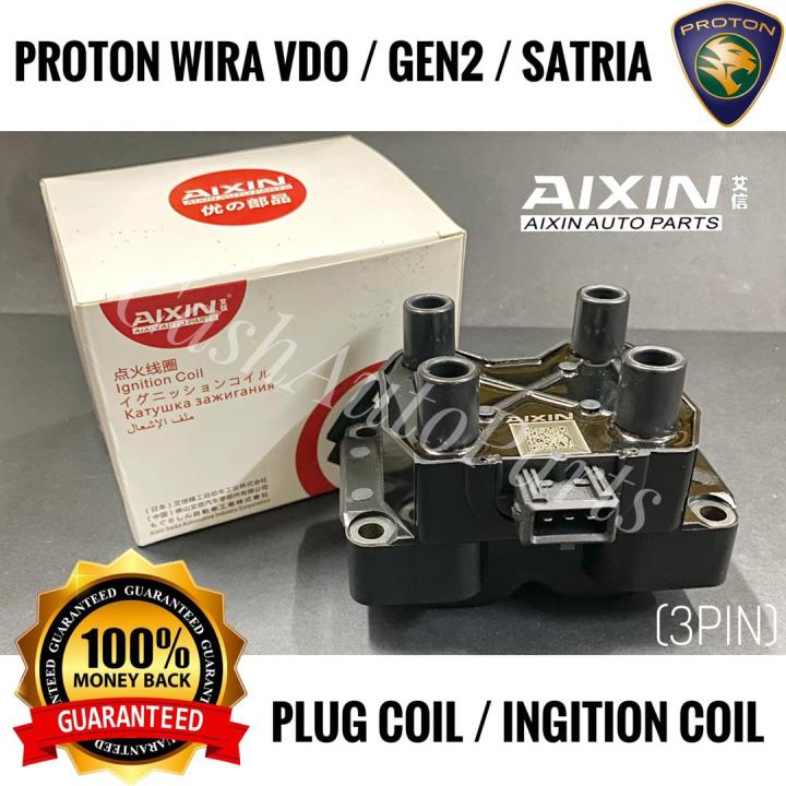 PROTON WIRA VDO GEN2 SATRIA IGNITION COIL PLUG COIL ORIGINAL AIXIN (1PIECE) 3PIN HIGH QUALITY ...