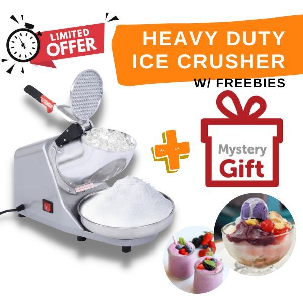 Heavy duty Ice Smashing Electric Crusher Machine (Silver) AS939 I Shave ...