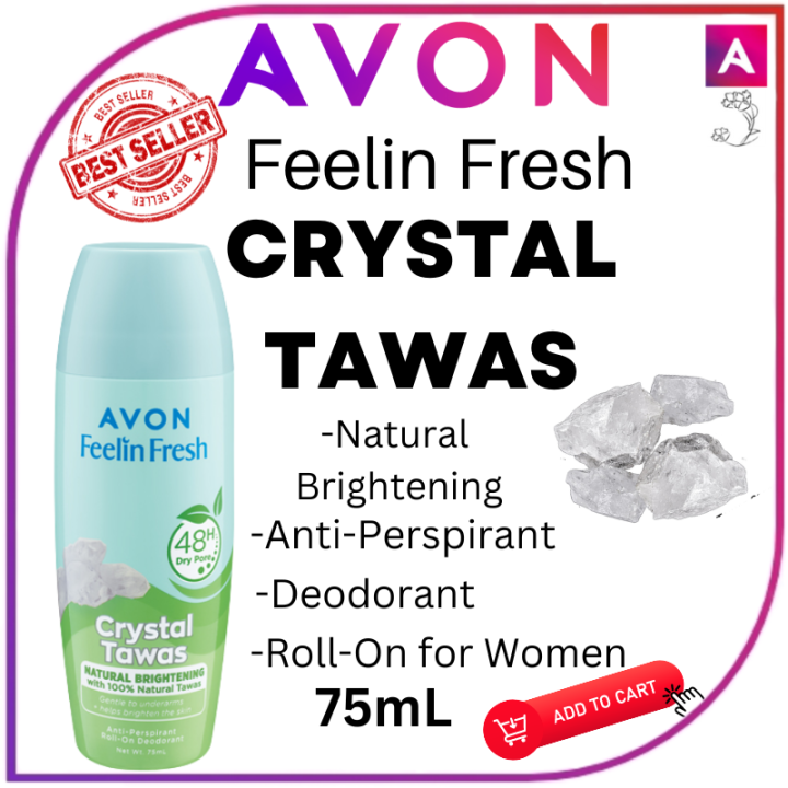 AVON FEELIN FRESH GLUTA, TAWAS, POWDER LIGHT, PAPAYA Brightening+ ...