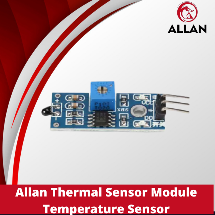 Thermal Sensor Module Temperature Sensor Module Thermistor Sensor Board Ntc Sensor Lazada Ph