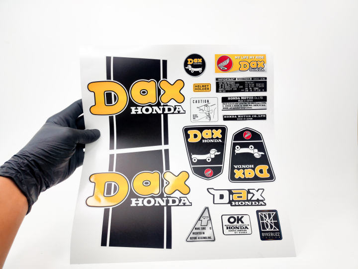 sticker set honda Dax 50 DAX 70 พร้อมส่ง มี10สีพร้อมส่ง ทุกสี | Lazada ...