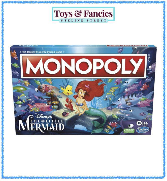 🇺🇸 Monopoly Disney's The Little Mermaid Edition Board Game | Lazada PH