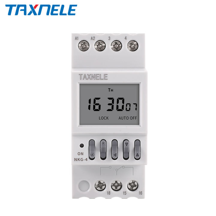 Din Rail Timer Switch School Bell Controller Digital Weekly ...
