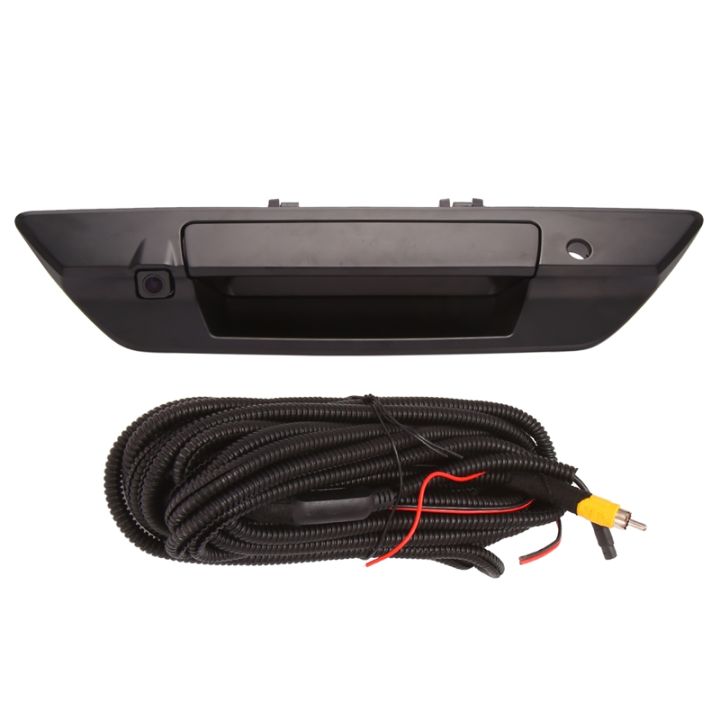 Black Car Tailgate Handle Rear View Camera Backup Camera for Toyota ...