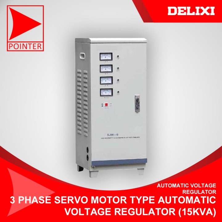 Delixi 3 Phase AVR Servo Motor Type Automatic Voltage Regulator | Lazada PH