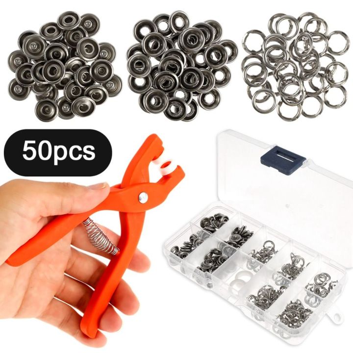 DNOPMA SHOP Button Claw Set Crimping Pliers Five-claw Buckle Pressure ...