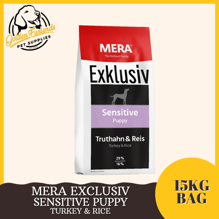 Mera Exckusiv Sensitive Puppy Turkey & Rice Dog Food | Lazada PH