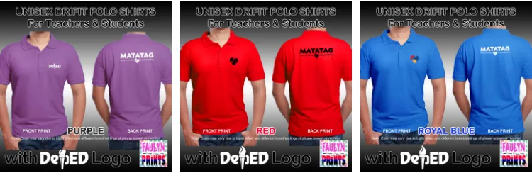 DEPED MATATAG PREMIUM DRIFIT POLO SHIRT -ARMY GREEN(Olive Green ...