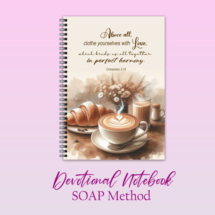 Devotional Notebook Journal SOAP Method Bible verse Cover | Lazada PH