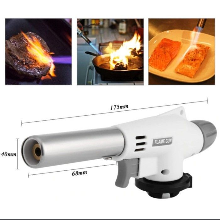gas torch flame gun - pemantik alat bakar - portable gas torch gun las ...