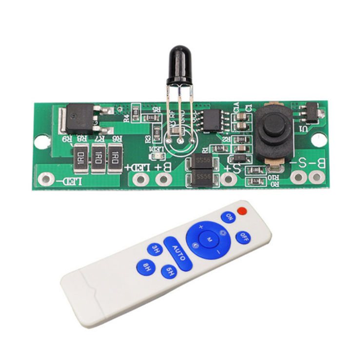 1/2PCS 3.2V/3.7V Solar Street Light Panel Solar Circuit Board w/ Remote ...