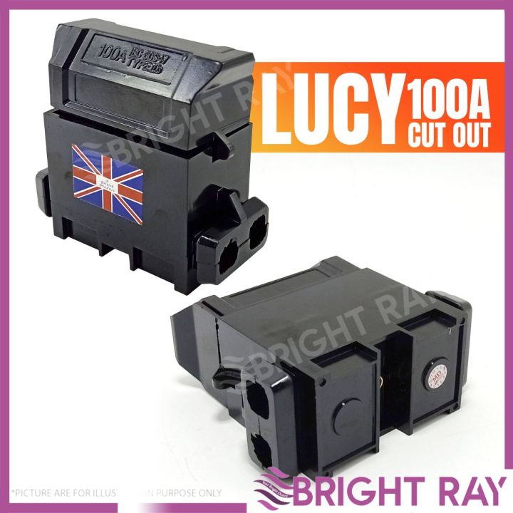 TNB LUCY 100A 250V/ 415V Cut Out Unit With Fuse TNB Meter Kwh | Lazada