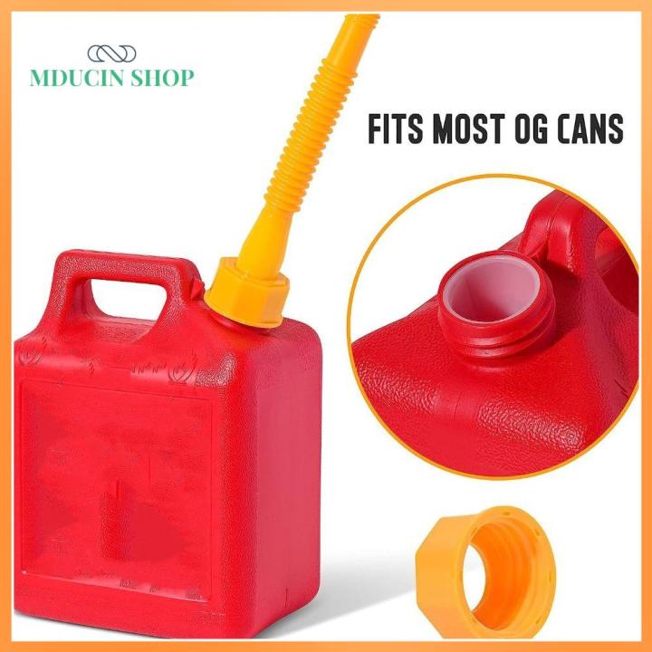 MDUCIN SHOP Plastic Gas Can Spout Replacement Thicker with Flexible ...
