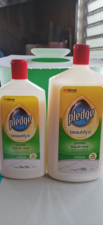Pledge pronto liquid wax | Lazada PH