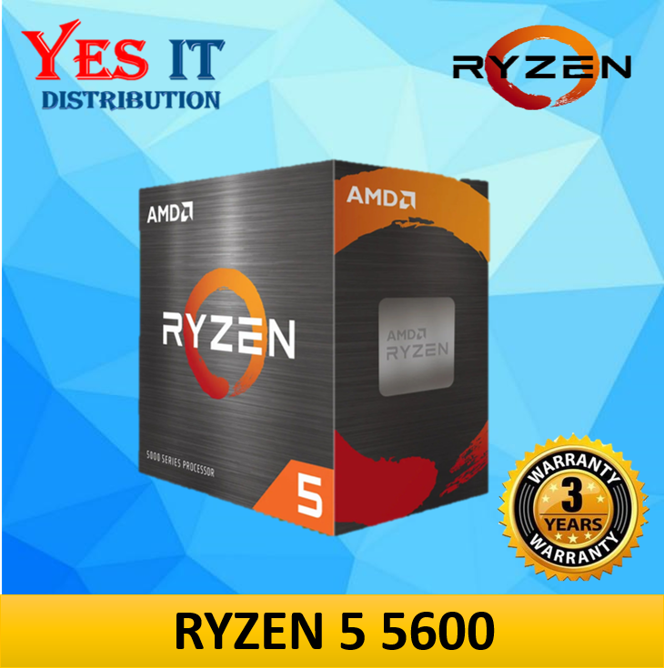 AMD Ryzen 5 5600/5600G/5600x Socket AM4 processor | Lazada PH