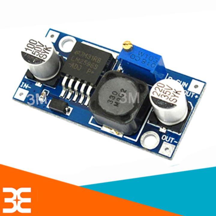 Mạch Hạ Áp Buck Dc-Dc Lm2596 3A ( Vào 4-35Vdc - Ra 1-30Vdc ) điều chỉnh ...