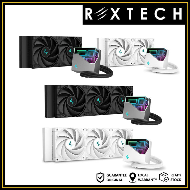 REXTECH DeepCool LT520 / LT720 High Performance Liquid AIO CPU Cooler ...