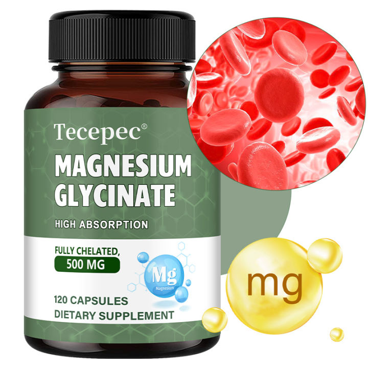 Tecepec Magnesium Glycinate - Menggalakkan kesihatan kardiovaskular ...