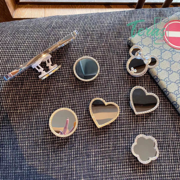 TA Griptok mirror popsocket pop socket phone holder cermin kaca motif ...