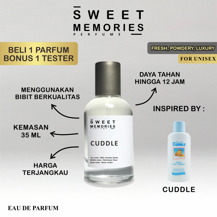SWEET MEMORIES - Parfum Wanita dan Pria Tahan Lama Inspired By CUDDLE ...