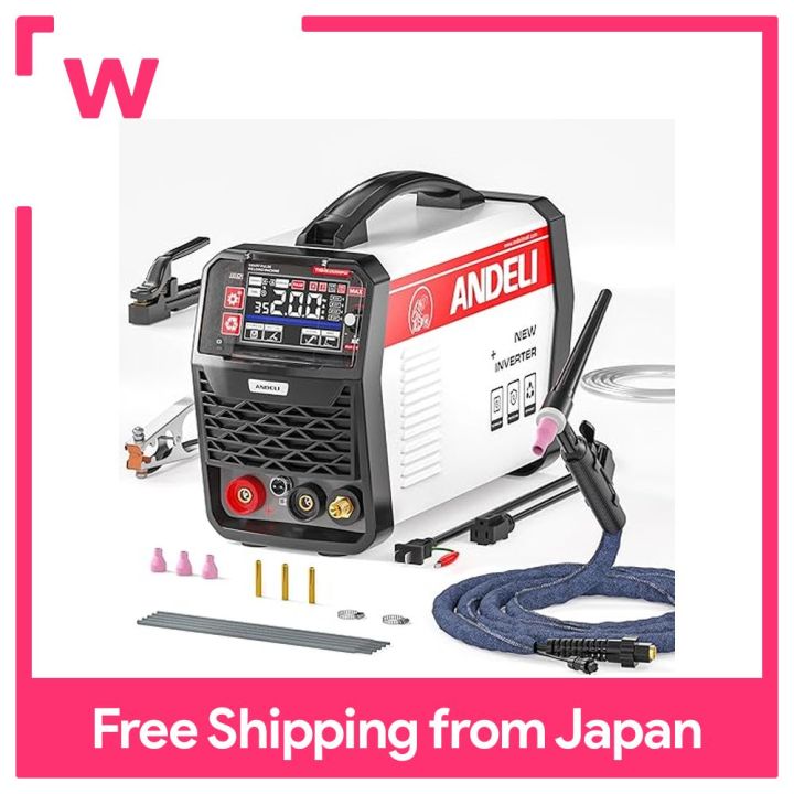 ANDELI 100V/200V 200A TIG Welding Machine TIG/Arc Welding/CLEAN/Pulse ...