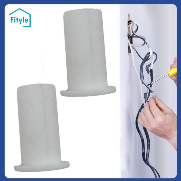 Fityle 2Pcs Wall Hole Communication Cable Routing Kit Silicone ...