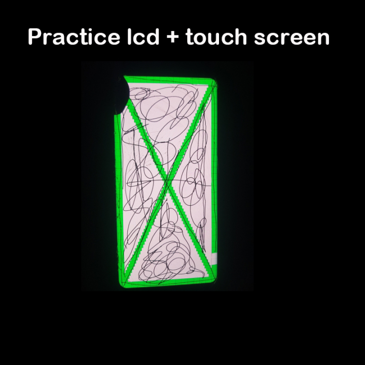 Pracitce Touch work lcd Screen For Samsung Galaxy S6 S7 edge S8 S9 S10 ...
