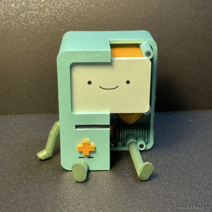 Mô hình giấy nhân vật hoạt hình Cartoon Network (Adventure Time) BMO ...