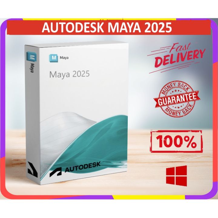 Autodesk Maya 2025 Software Installer - Lifetime Activated Windows for ...