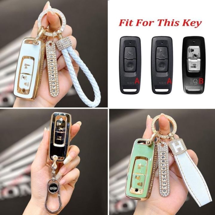 XSD Motor Smart Remote Key Case Protector For Honda ADV 160 Scoopy-i ...