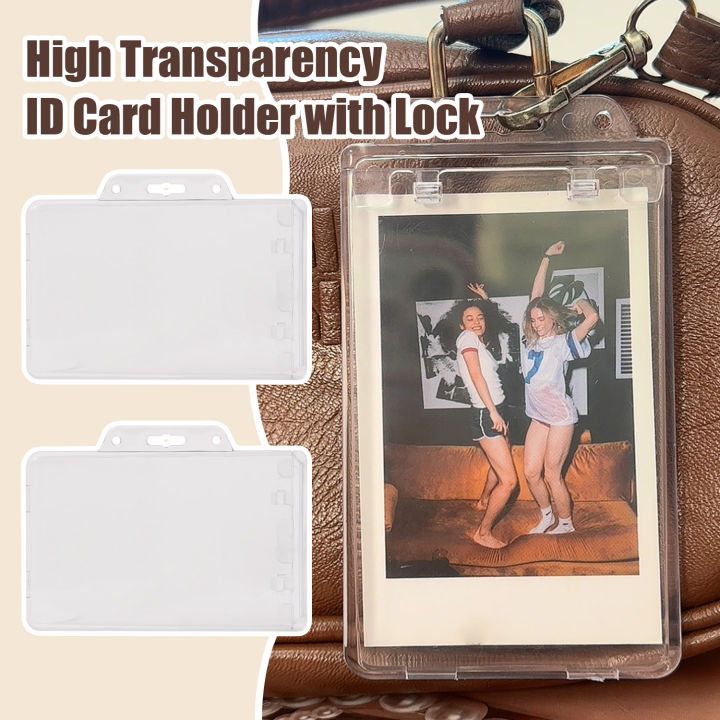 【On Sale】5Pcs Waterproof Transparent PVC Credit Card Cover Soft Plastic ...