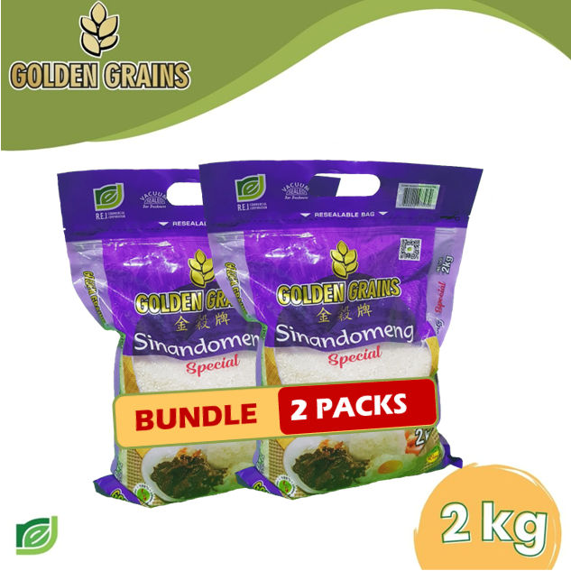 Golden Grains Sinandomeng Rice 2kg (Bundle of 2) | Lazada PH