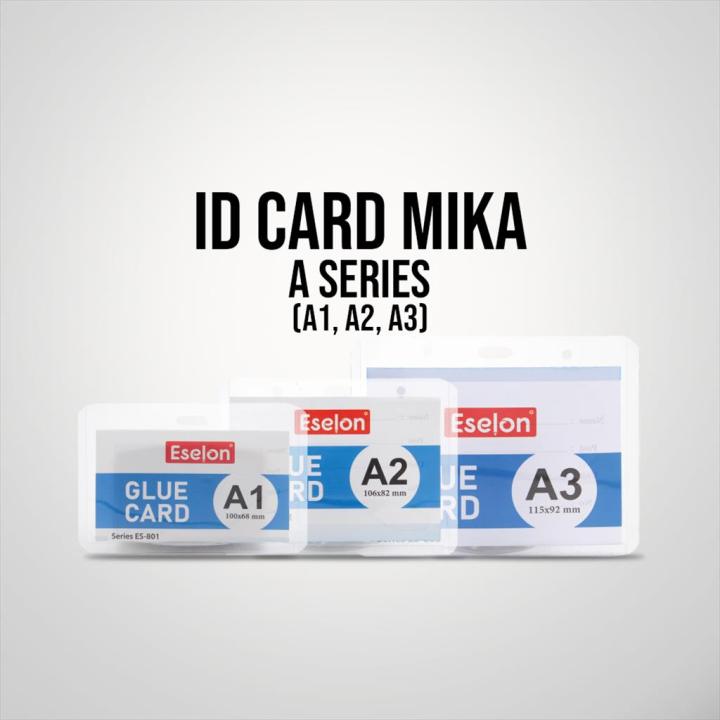 ID Card Mika A series Eselon / Name Tag A series | Lazada Indonesia