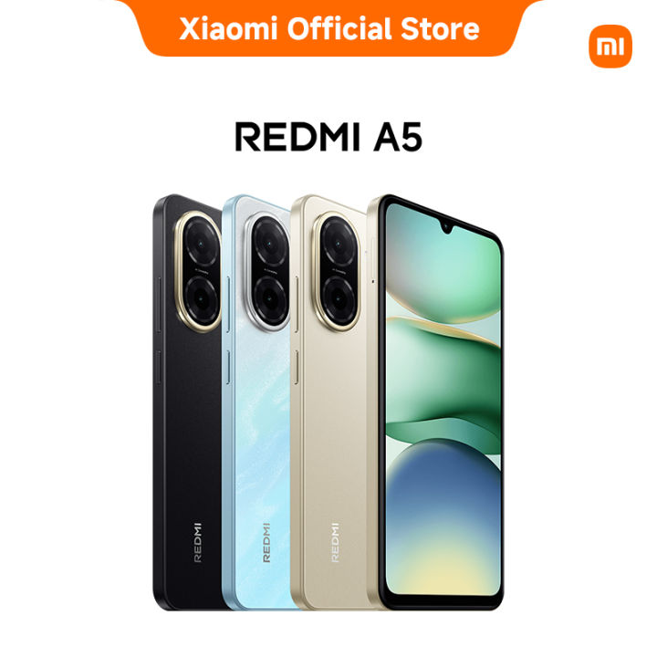 Xiaomi REDMI A5 Smartphone | 3GB+64GB/4GB+128GB, 32MP AI dual camera ...