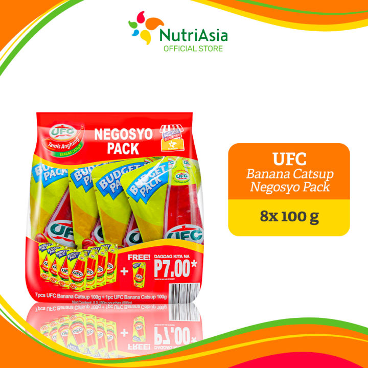 UFC Banana Catsup 100g 7+1 Suking Kanegosyo Pack | Lazada PH