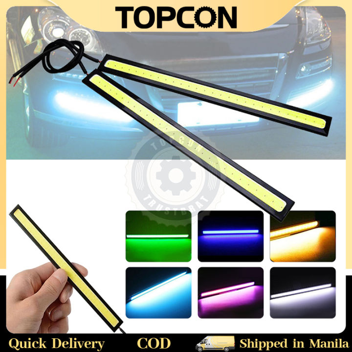 17cm Cob Super Bright Car LED Lights Fog Driving Lamp 12V | Lazada PH