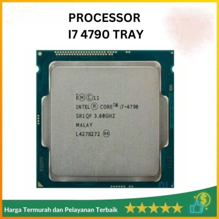 INTEL CORE PROCESSOR I7 4790 TRAY SOCKET 1150 | Lazada Indonesia