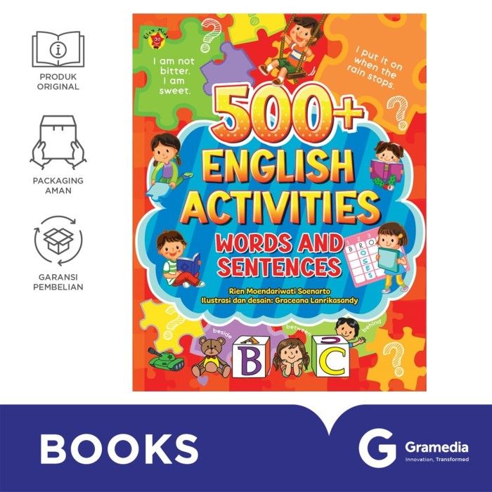 500+ English Activities: Words and Sentences | Lazada Indonesia