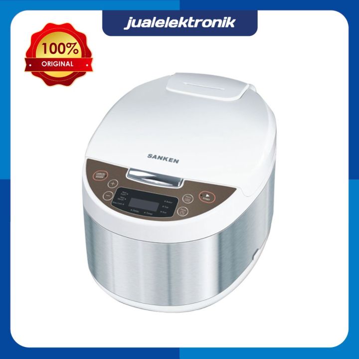 Sanken Magic Com Digital 1.8 Liter Putih Granite Pot – SJ-D5000 ...