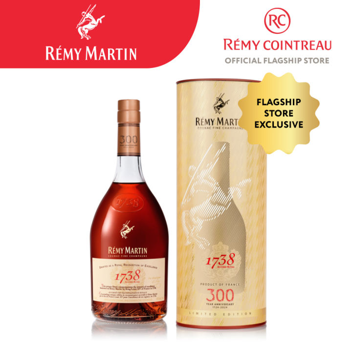 CNY 2024 GIft Pack Remy Martin 1738 Accord Royal Cognac Fine Champagne 700ml | Lazada Singapore