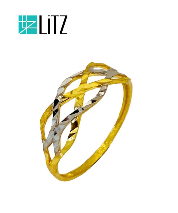 LITZ 916 (22K) Gold Ring (PX) LGR0171 | Lazada
