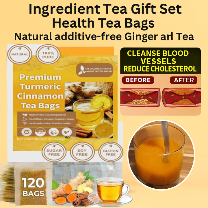 Turmeric Ginger Cinnamon Mixed Tea Bag Turmeric Root Powder Ginger Tea ...