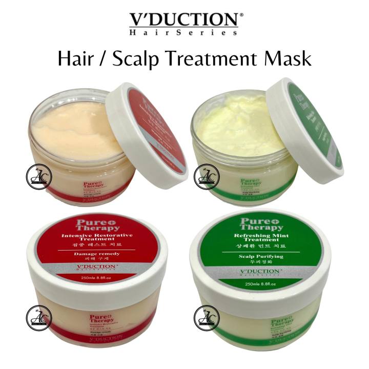 Vduction Pure Therapy Intensive Restorative Treatment Refreshing Mint