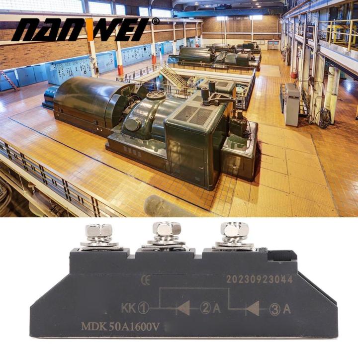 3 Terminal Rectifier Module 1600V Welding Structure Bridge Rectifier ...