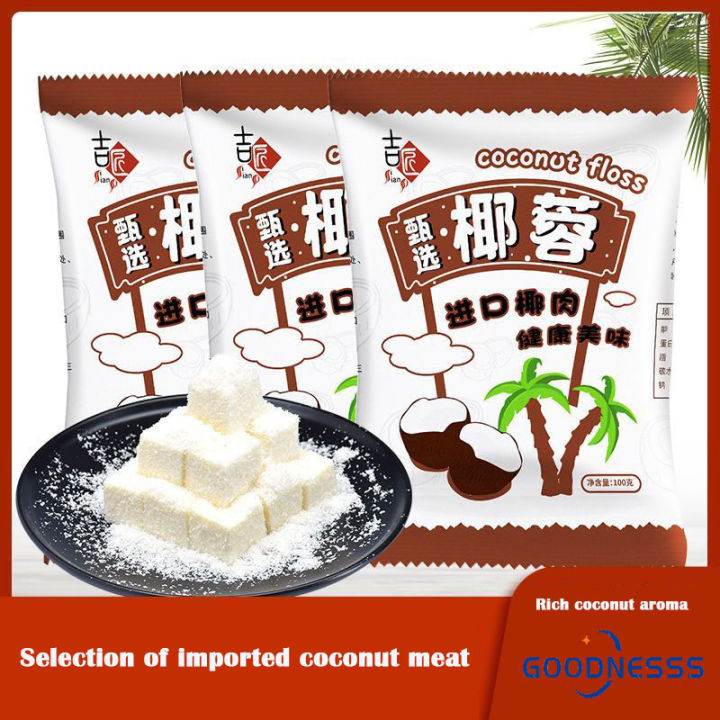 Premium Coconut Flakes for Baking，100g - Perfect for Decorating Cakes ...
